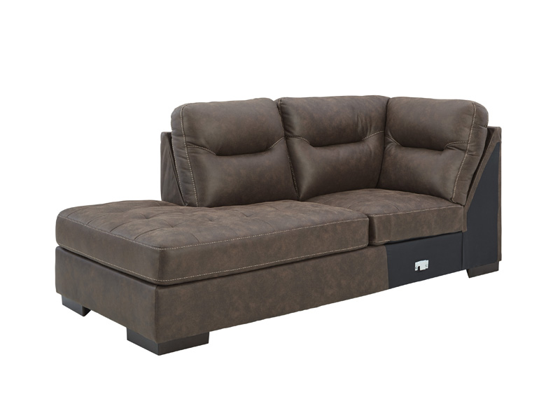 Ashley 6200267 Furniture Maderla RAF Sofa Walnut